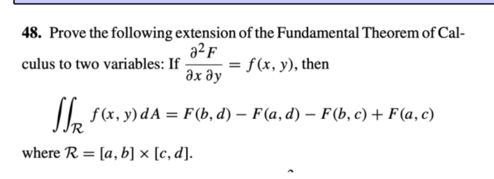 Solved 48. Prove the following extension of the Fundamental | Chegg.com