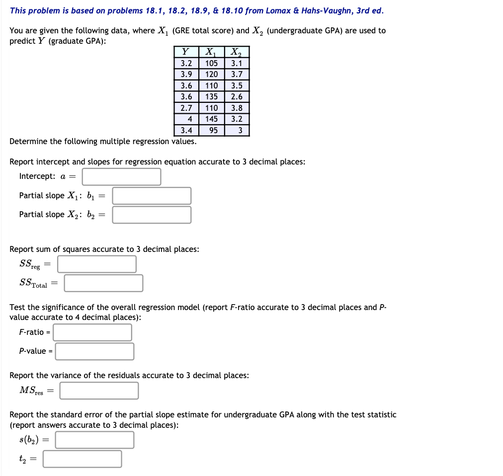Solved This problem is based on problems 18.1, 18.2, 18.9, & | Chegg.com
