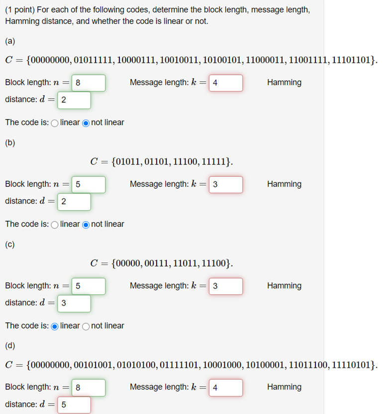 Solved Please help me to figure out the message length. | Chegg.com