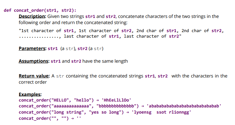Solved I provided the restrictions and directions for the | Chegg.com