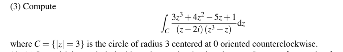 Solved Solve it with proper explanation using Cauchy | Chegg.com
