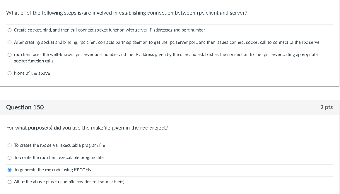 Solved Can The Developer Of Rpc Application Use Procedure 