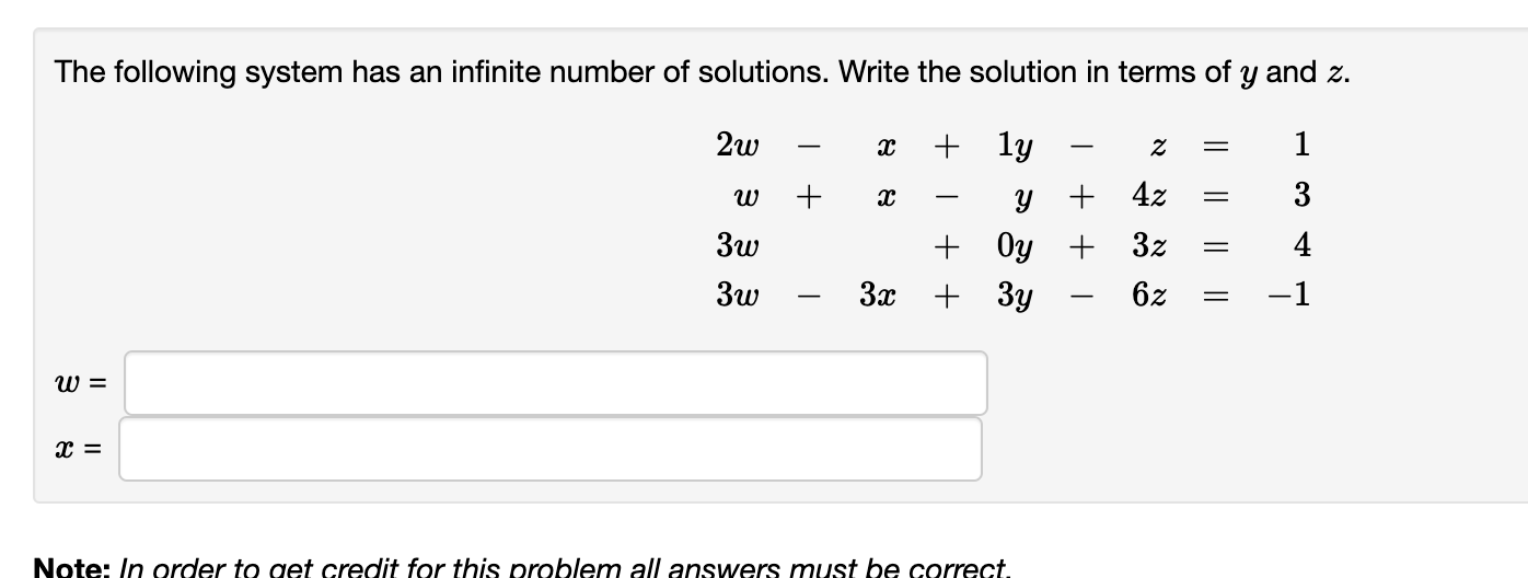 Solved Solve the equation −7x+4y+1z=0 ⎣⎡xyz⎦⎤=s[]+t[The | Chegg.com
