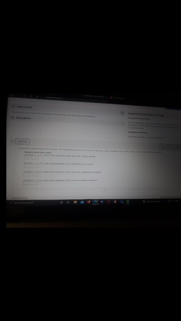 Solved Instructions Description Assignment Submit Assignment | Chegg.com