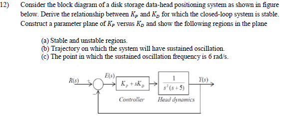 Solved 12) Consider the block diagram of a disk storage | Chegg.com