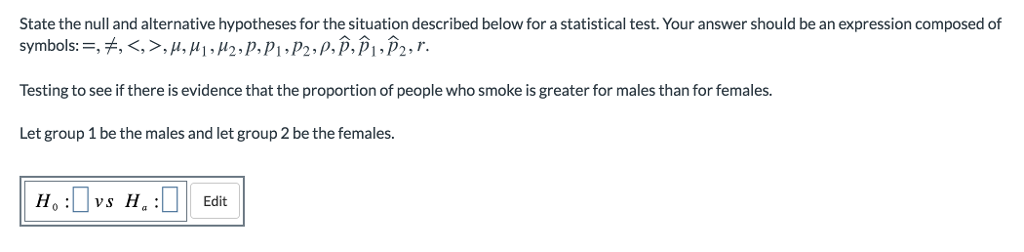 Solved State the null and alternative hypotheses for the | Chegg.com