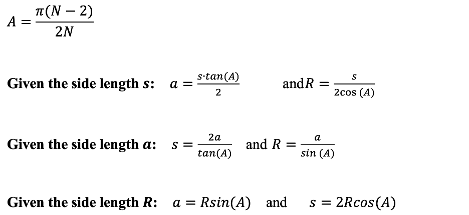 Solved You can circumscribe a circle about any regular | Chegg.com