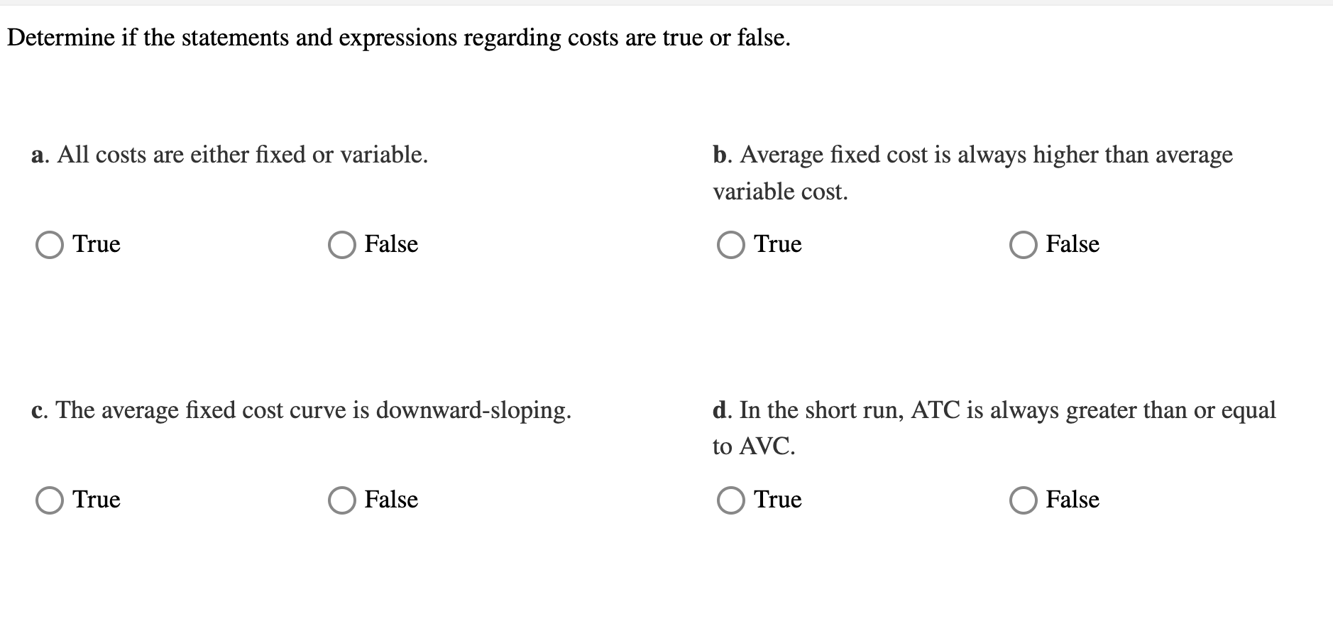 Solved Determine if the statements and expressions regarding | Chegg.com