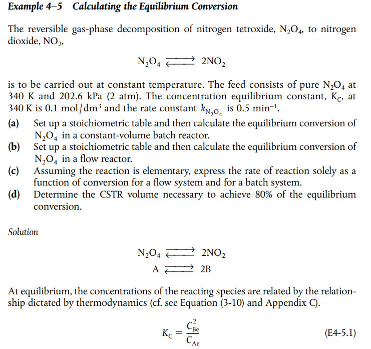 Solved Reconsider the decomposition of nitrogen tetroxide | Chegg.com