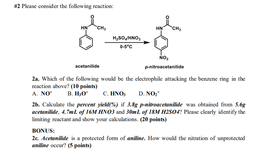 Solved #2 Please consider the following reaction: HN CH3 HN | Chegg.com