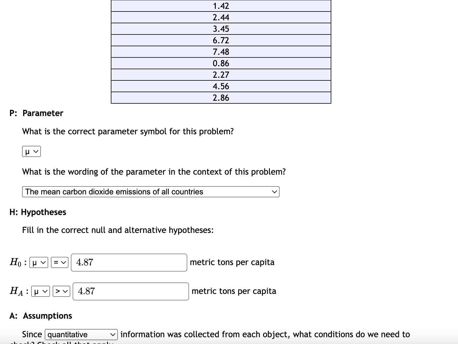 Solved T: Test Statistic The symbol and value of the random | Chegg.com