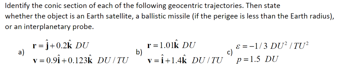Solved Identify the conic section of each of the following | Chegg.com