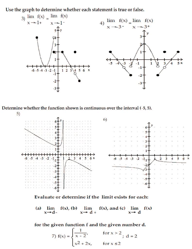Solved Use the graph to determine whether each statement is | Chegg.com