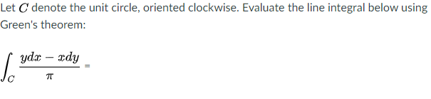 Solved Let C denote the unit circle, oriented clockwise. | Chegg.com