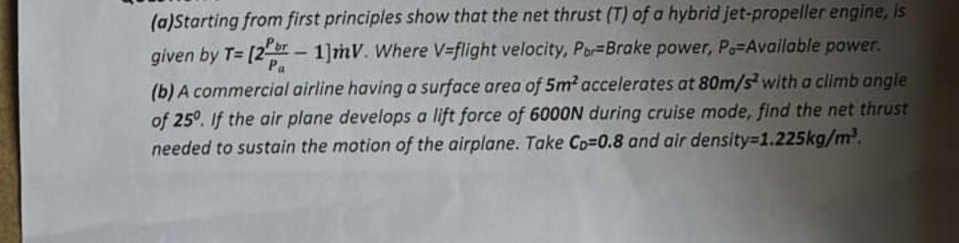 (a)Starting from first principles show that the net | Chegg.com