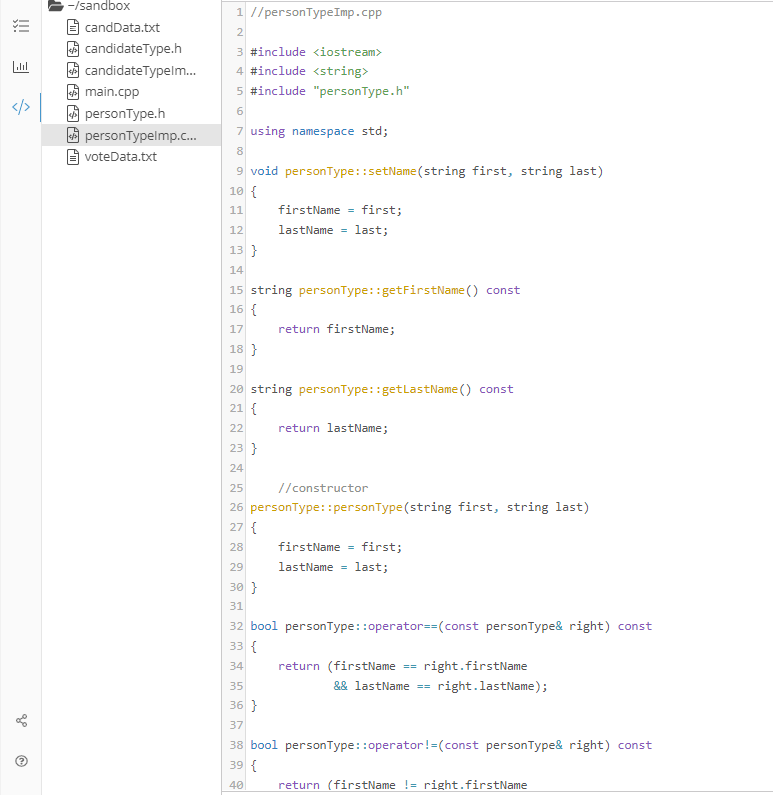 Instructions Redo the Election Results programming | Chegg.com