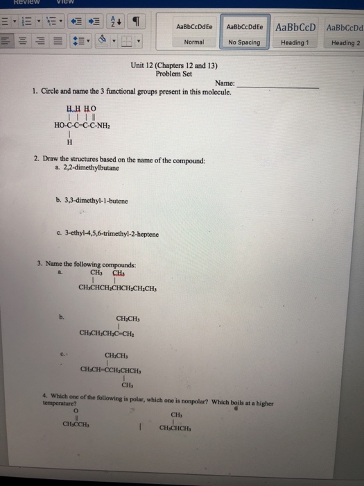 Solved AaBbCcDdEe AaBbCcDdEe AaBbCcD AaBbCcDd No | Chegg.com