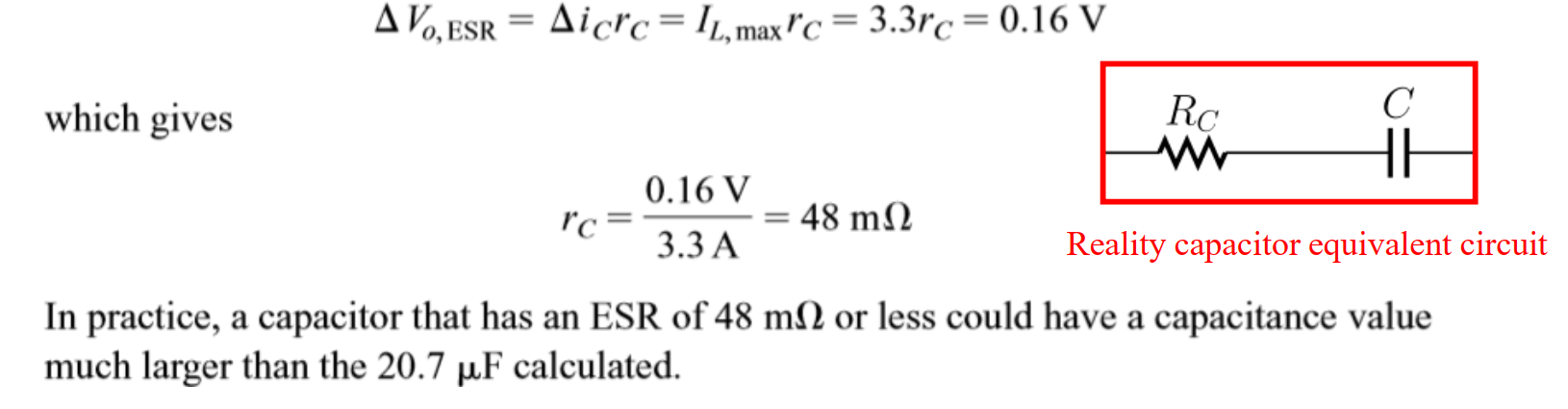 Solved hi friend, can I know how to calculate capacitor | Chegg.com
