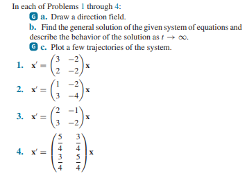 Solved In each of Problems 1 through 4: G a. Draw a | Chegg.com
