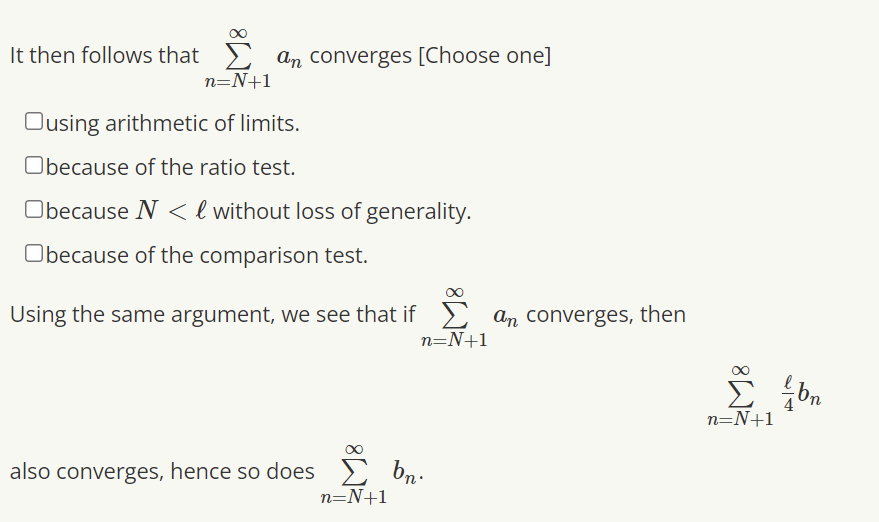 Solved l Suppose (an) and (bn) are sequences with an, bn > 0 | Chegg.com
