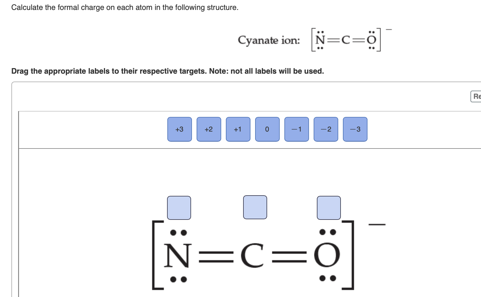 Solved Calculate the formal charge on each atom in the | Chegg.com