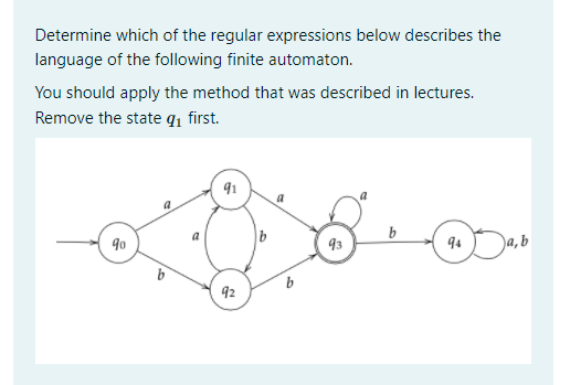 Solved You have to construct a finite automaton with | Chegg.com