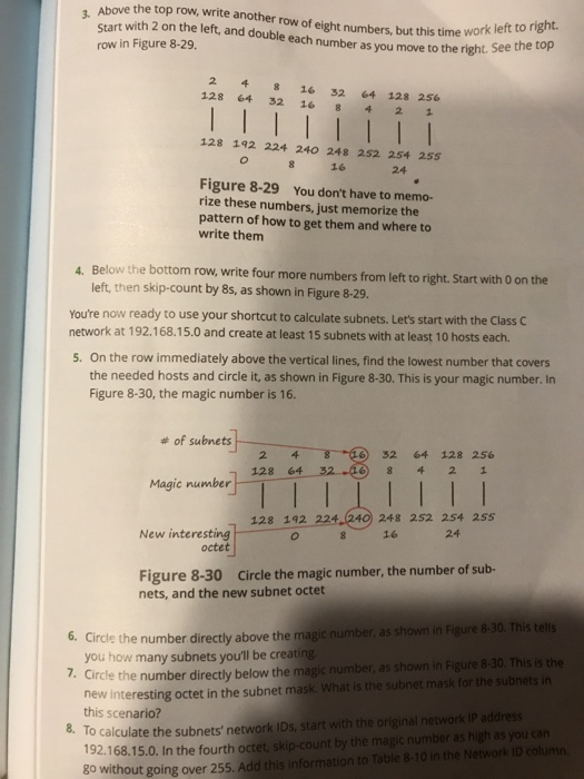 Solved Project 8 2 Shortcuts To Subnet Calculation Need