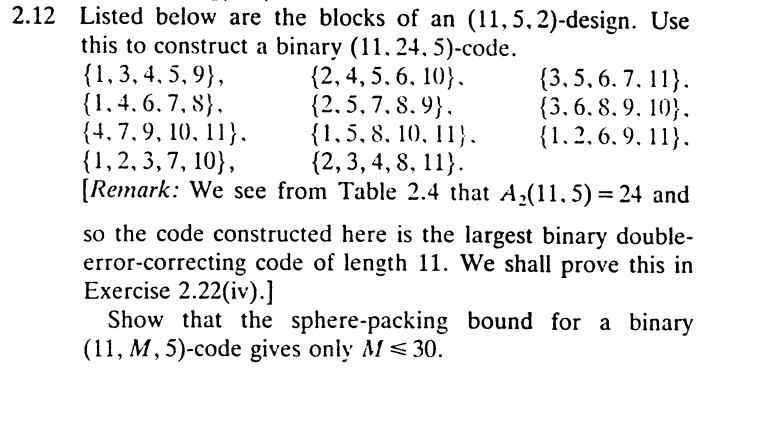 CODING THEORY LESSON Please solve step by step and | Chegg.com