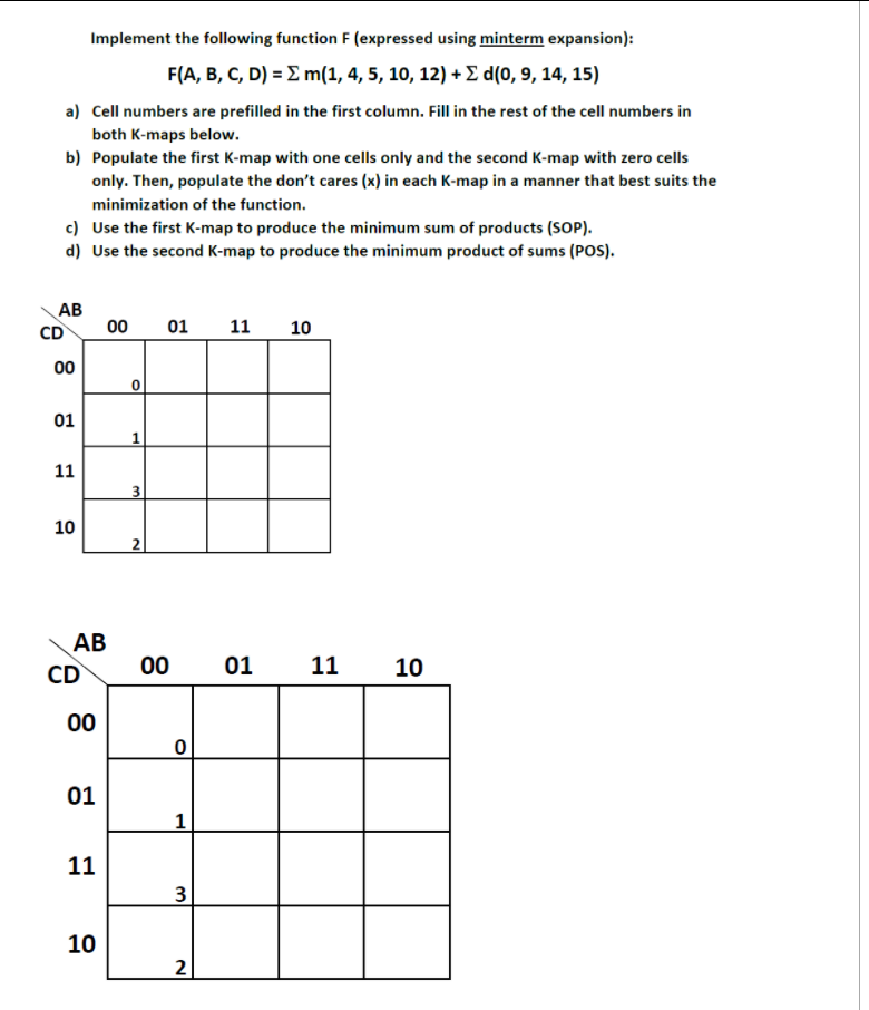 Solved Implement the following function F (expressed using | Chegg.com