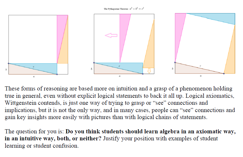 Solved An axiomatic system is a system for establishing | Chegg.com
