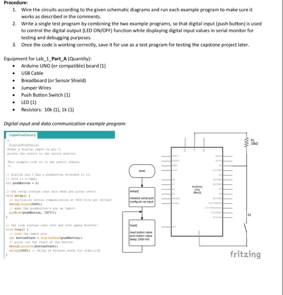 Procedure: 1. Wire the circuits according to the | Chegg.com