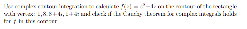 Solved Use complex contour integration to calculate | Chegg.com