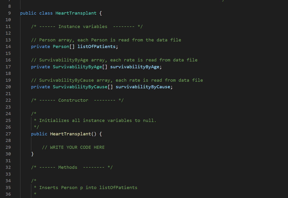 This assignment consists of creating an abstract data | Chegg.com