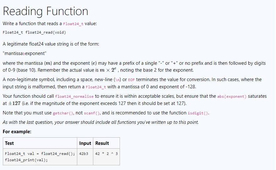 Solved C Programming All I would like you to do is: Initiate | Chegg.com