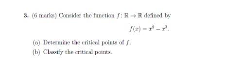 Solved 3. (6 marks) Consider the function f: R+R defined by | Chegg.com
