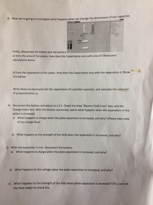 Solved PHYS 1112 Lab 4 (Capacitors) CGTC NOTE: Please | Chegg.com