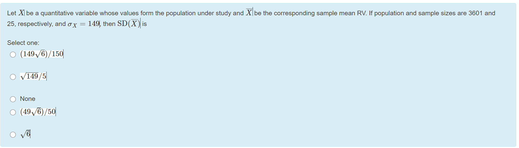 Solved Let Xl be a quantitative variable whose values form | Chegg.com