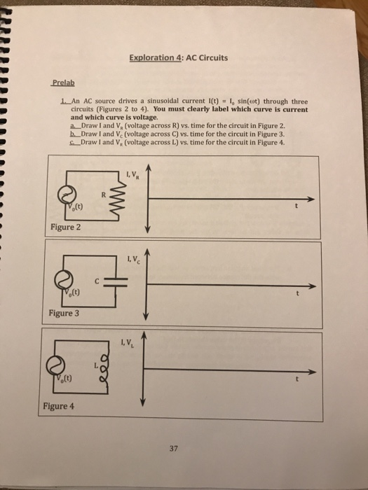 Solved Exploration 4: AC Circuits Prelab 1 An AC source | Chegg.com