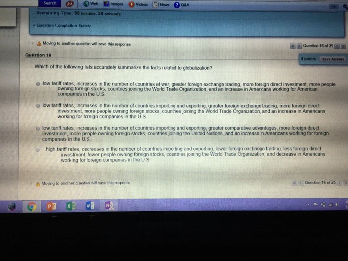 Solved Which of the following lists accurately summarize the | Chegg.com