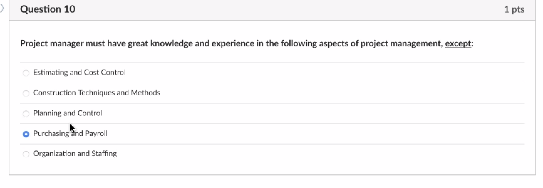 Solved Question 9 1 pts Drawings that is used to indicate | Chegg.com