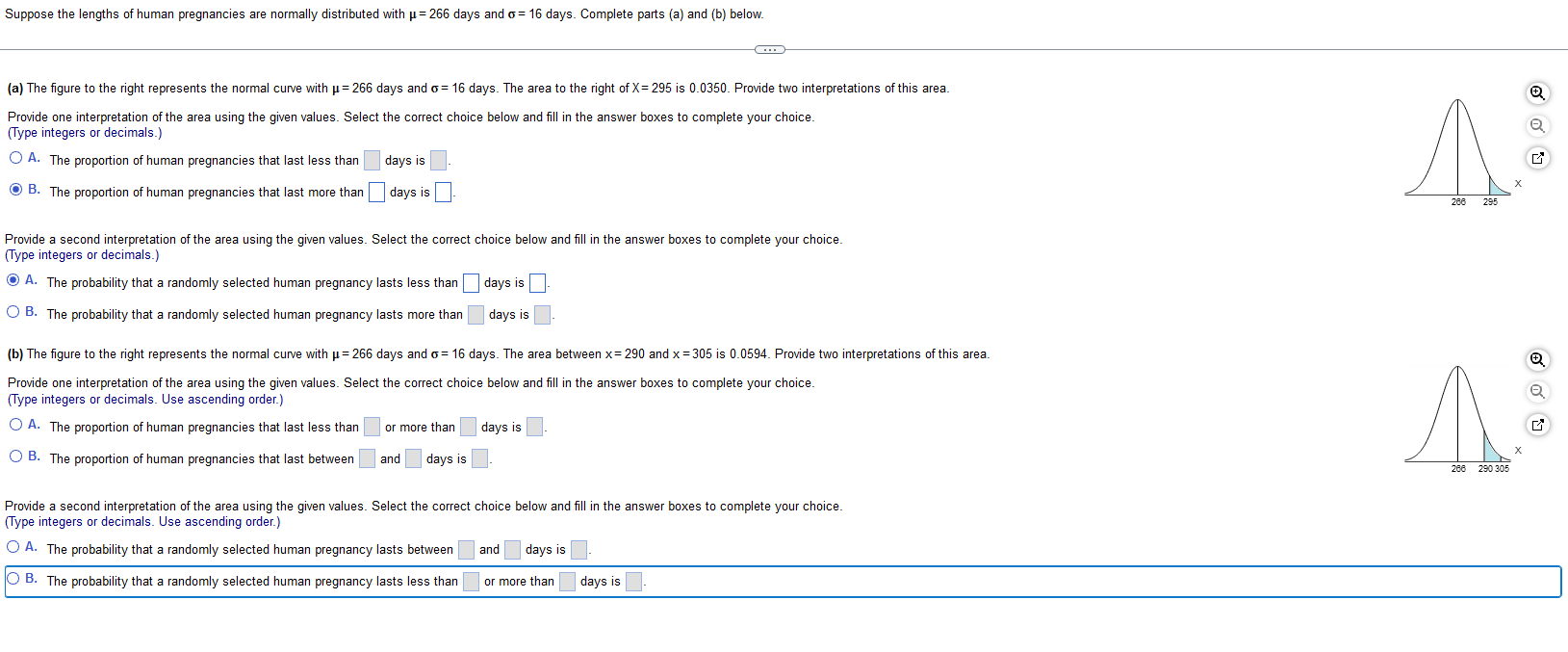 Solved (a) The figure to the right represents the normal | Chegg.com