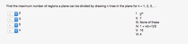 Solved Find the maximum number of regions a plane can be | Chegg.com