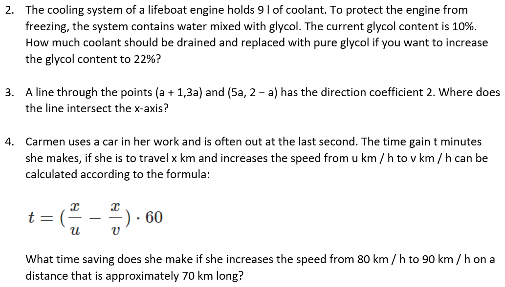 Solved 2. The cooling system of a lifeboat engine holds 9 I | Chegg.com
