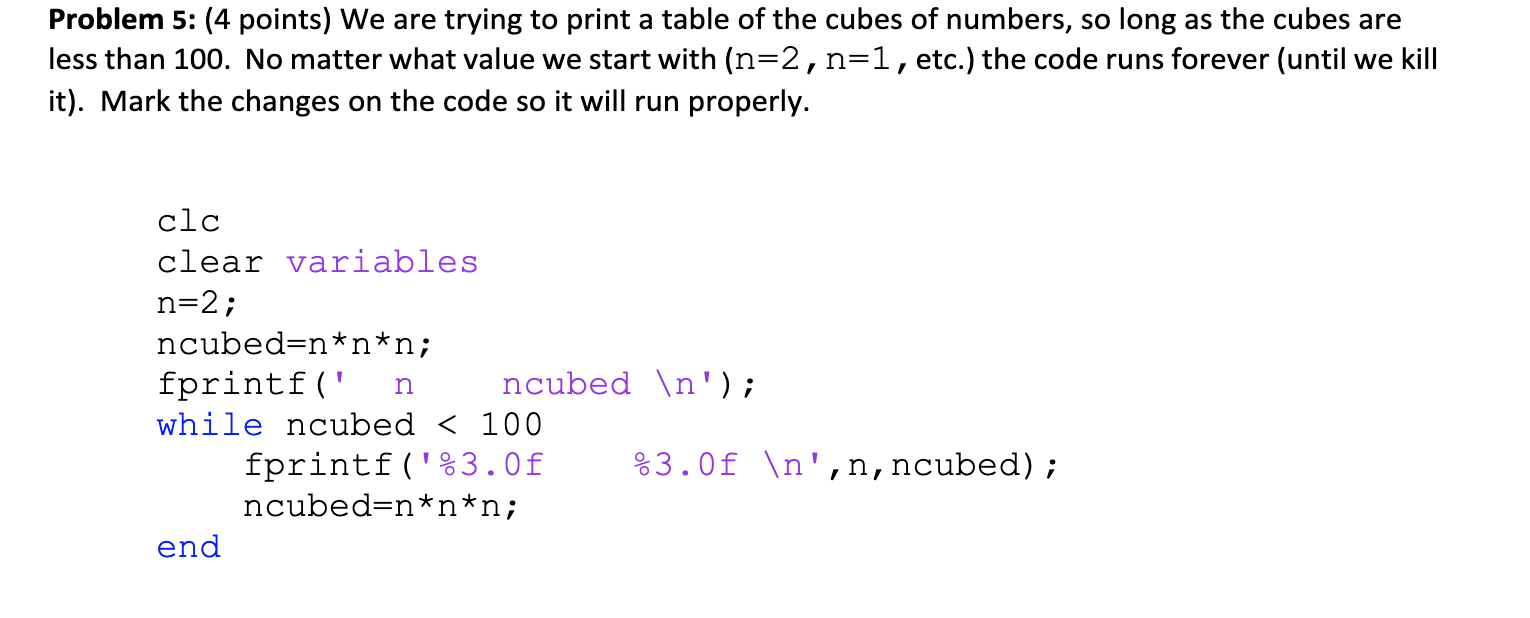 Solved Problem 4: (4 points) We wrote the main routine and | Chegg.com
