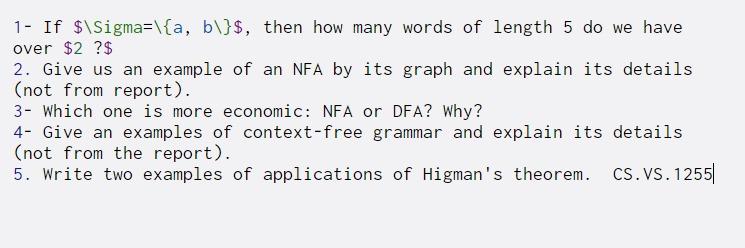 Solved 1- If $\Sigma=\{a, b\}$, then how many words of | Chegg.com