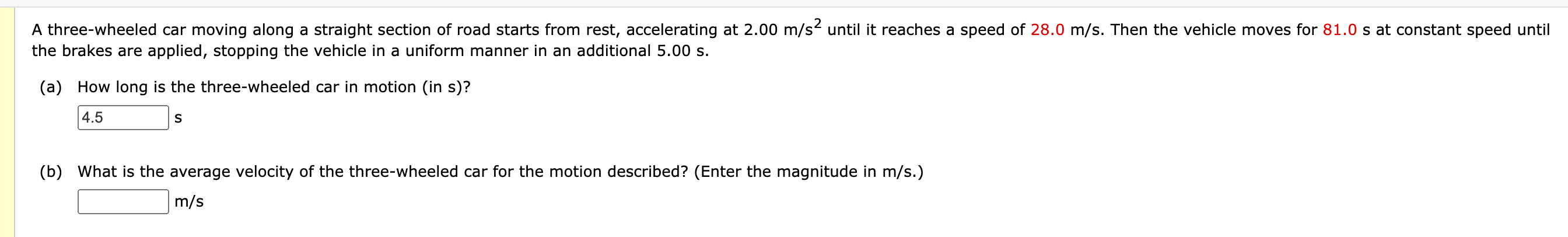 Solved What's the answer for question (b)? And is my answer | Chegg.com