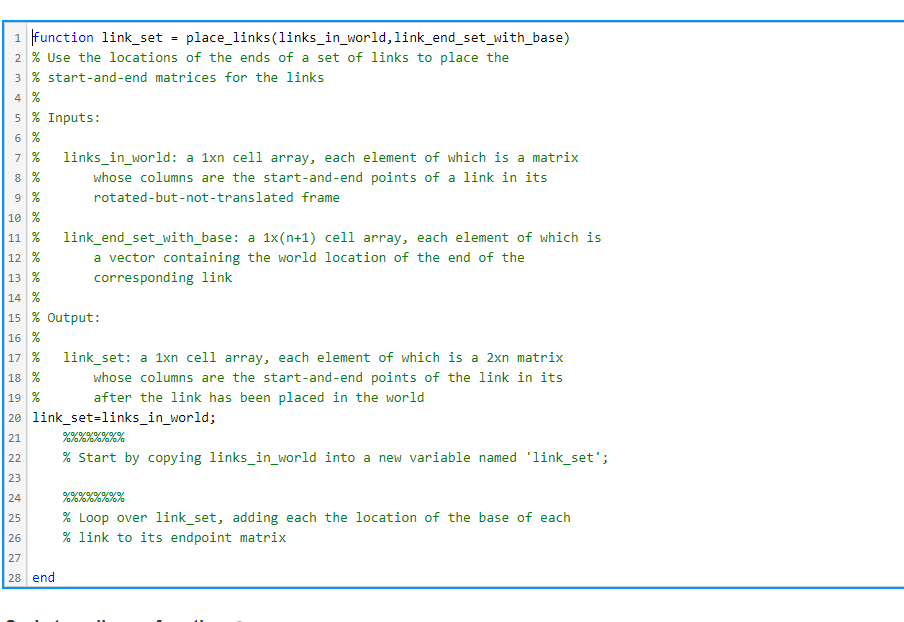 Solved Take in a set of matrices describing the start and | Chegg.com