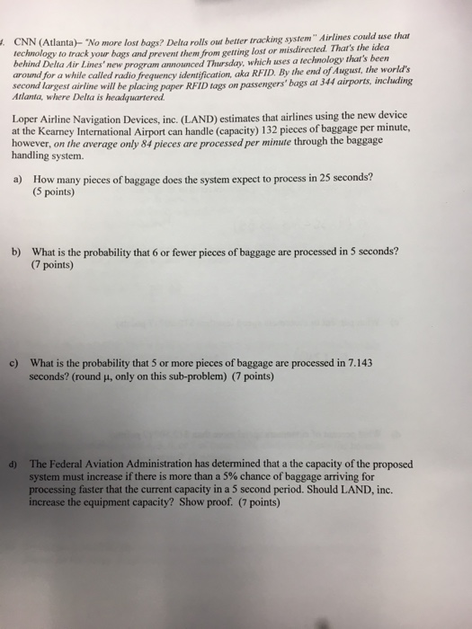Solved Instructions: use proper probability notation for all | Chegg.com