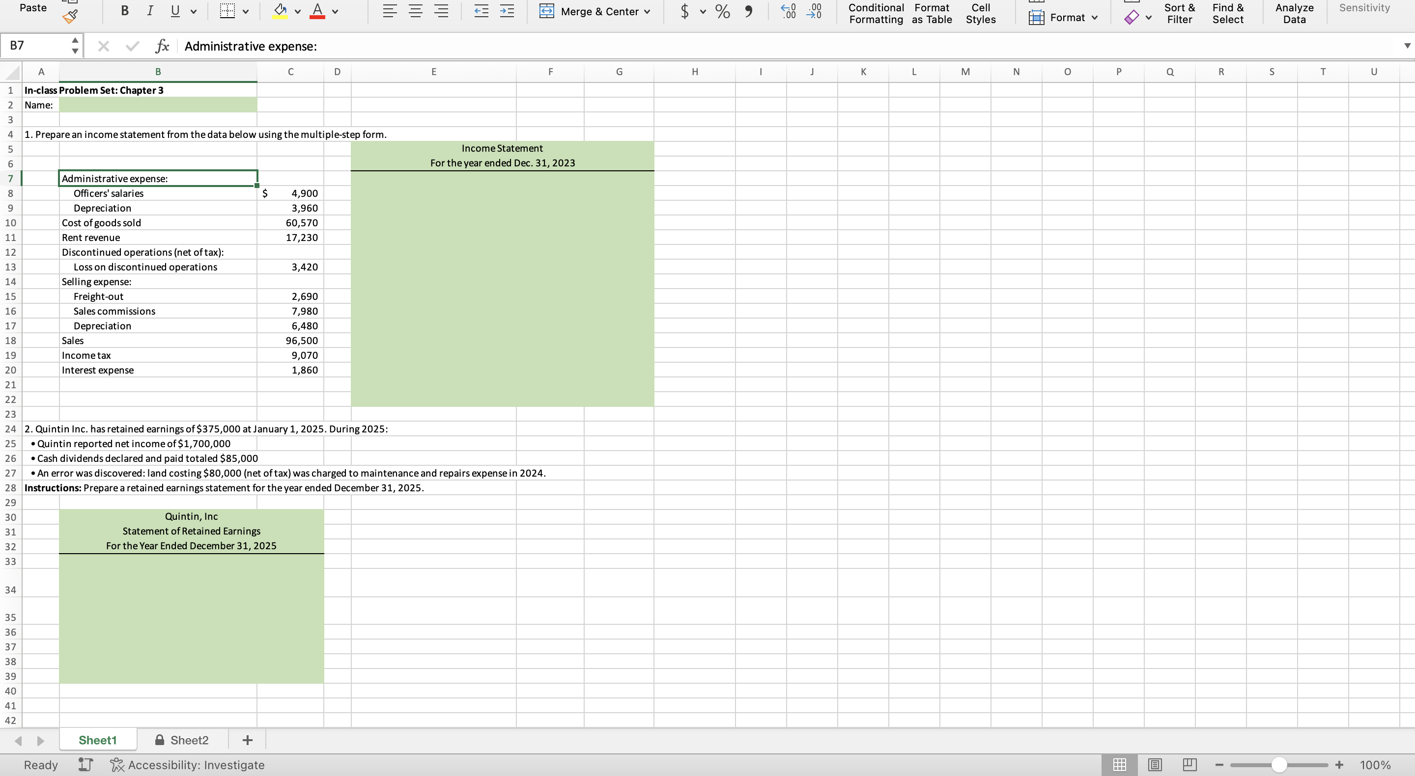 Solved Paste Conditional Format Sort \& Find \& Analyze | Chegg.com