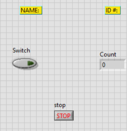 Solved Using the LabView program software, create a VI | Chegg.com